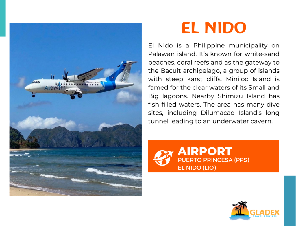 EL NIDO 3D2N – Pinoy Travel Biz